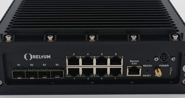 New 12 port TSN Switch: RELY-TSN-BRIDGE+